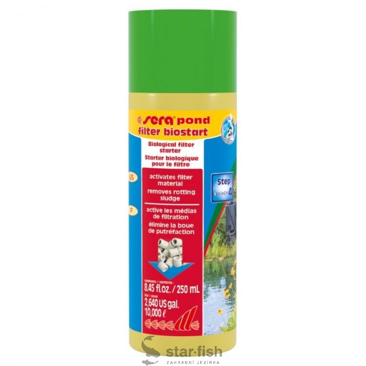 Filter Biostart 250 ml, výrobce: sera